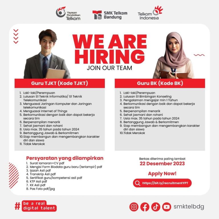SMK TELKOM BANDUNG – SMK Terbaik no #1 di Bandung